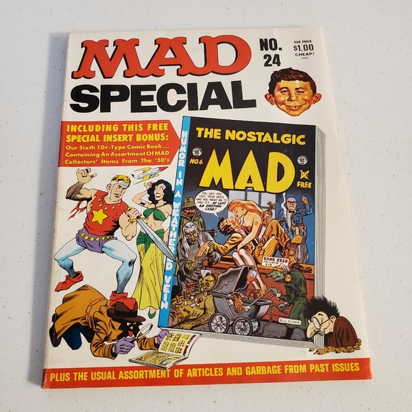 Mad | Other | Mad Magazine Special 24 With Nostalgic Mad 6 | Poshmark